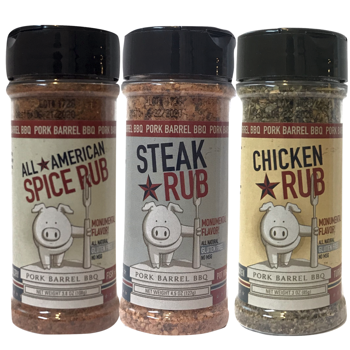 Pork Barrel BBQ Sauce, Barbecue Rub & Shark Tank Bacon Jerky